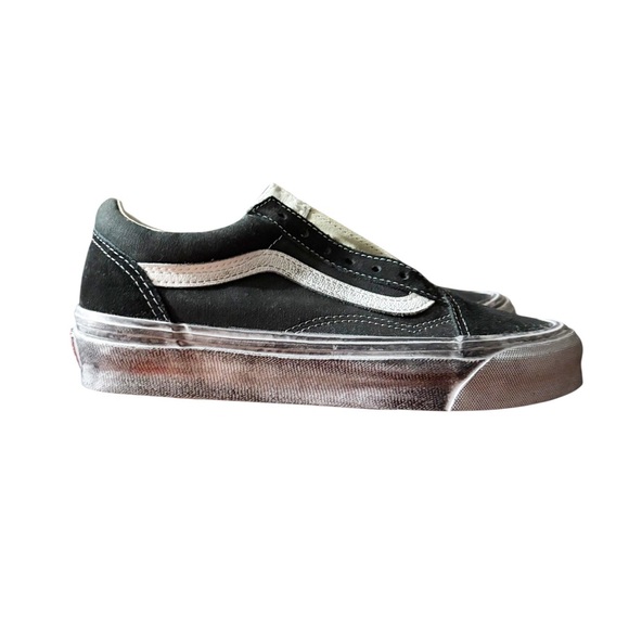 Vans | Shoes | New Vans Vault Og Old Skool Lx Stressed Black Low Unisex ...